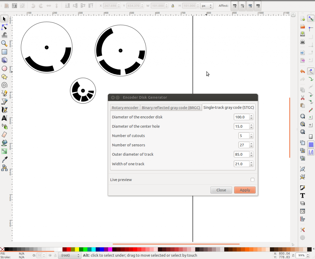 Inkscape extensions scale generator - fcjas